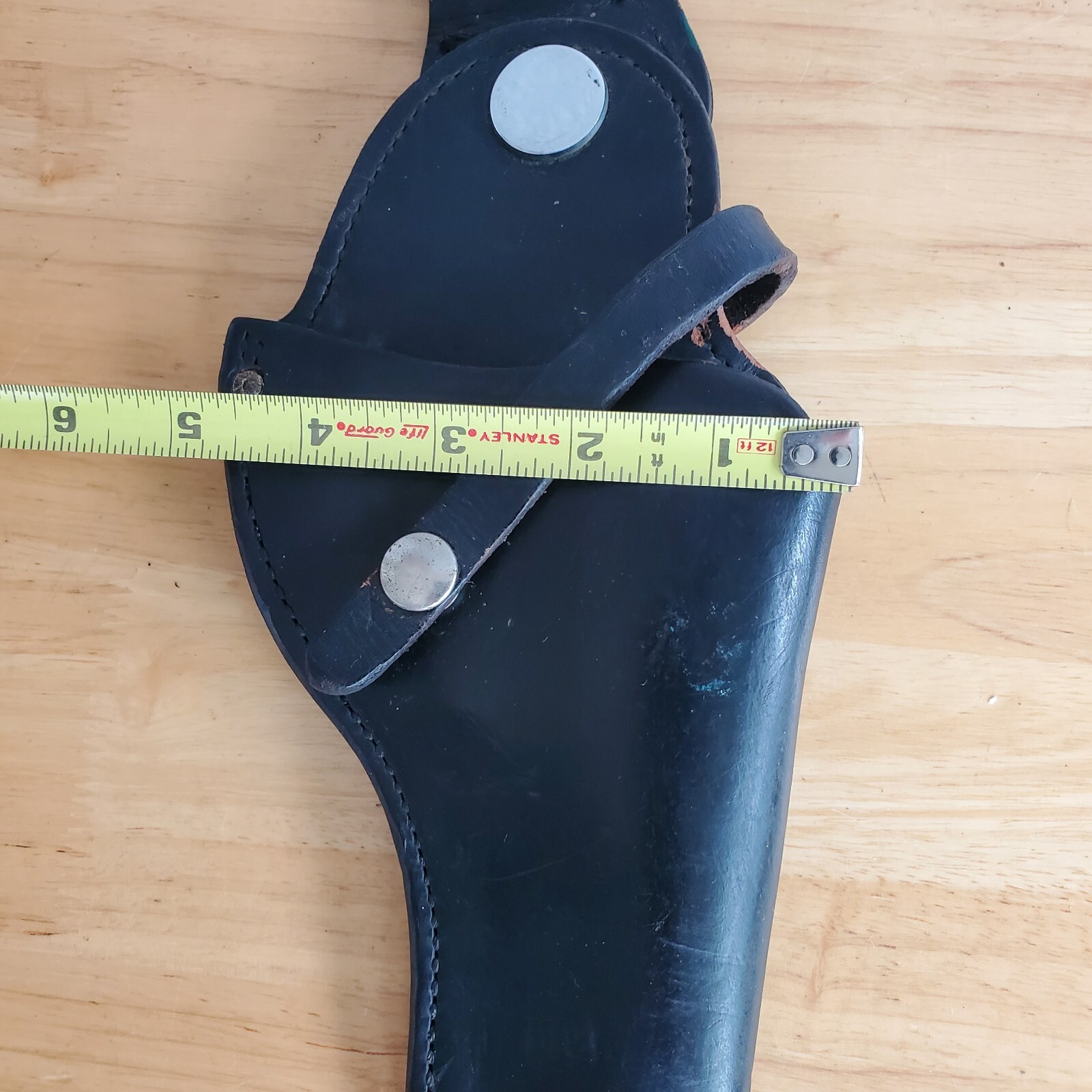 Vintage 1970 J. M. Bucheimer Co Black Leather Gun Holster 1095-819-8591 ...