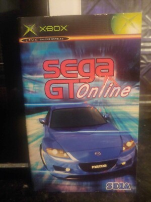SEGA GT Online MicroSoft XBOX Original 2004 Game Instruction Booklet ...
