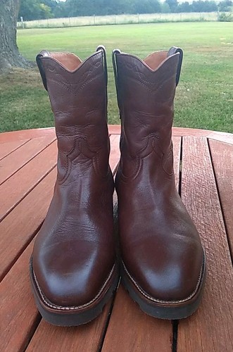 Ranch Road Classic Roper Boot with Wedge Heel Men's size 10.5 E | eBay