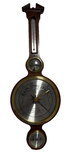 Howard Miller Olympia Banjo Thermometer 36” Barometer Hygrometer 612 ...