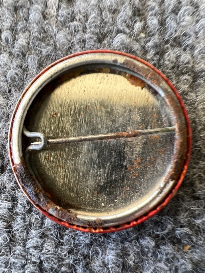 Railroad VTG Pinback Button Southern Pacific 1.5” “SP” Red Black RR ...