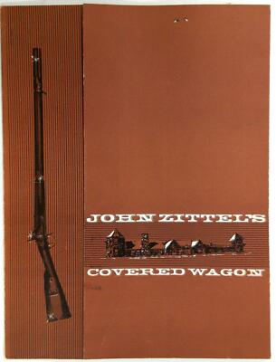 1960's Original Menu JOHN ZITTEL'S COVERED WAGON INN Taylor Center ...