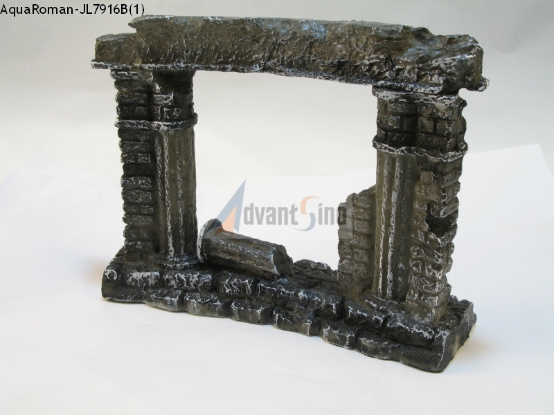 Beautiful Resin Roman Ruin Decoration/Ornament For Aquarium (SHIP FROM ...