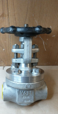 Vogt 3/4" SST NPS Gate Valve SW SW12401 class 800, AAB84N0000A - Fast ...