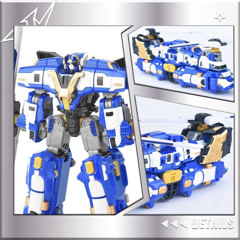 Tobot V Galaxy Detectives 14" Golden Justice Giant V Figure 4IN1 ...