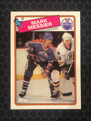🏒 1988-89 Topps Hockey #93 - Mark Messier - Edmonton Oilers 🏒 | eBay