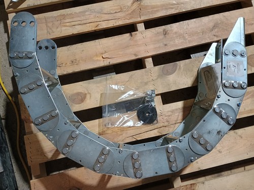 4.5' Gleason PowerTrak PT45E, 10" Wide Carrier 15" Bend Radius 33.7 ...