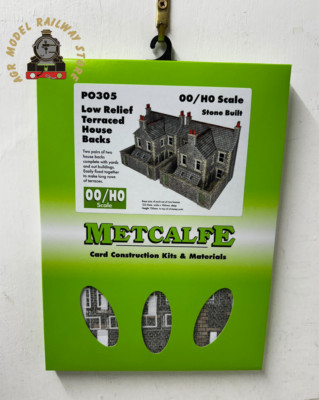 Metcalfe PO305 Low Relief Terraced House Backs Stone - OO Gauge | eBay