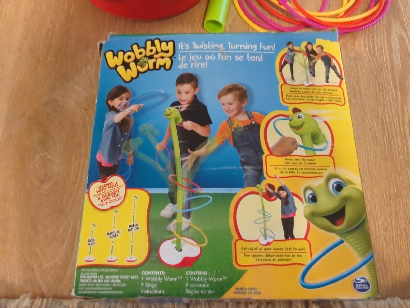 Spin Master Wobbly Worm Game Ages 3 - Other for sale online | eBay