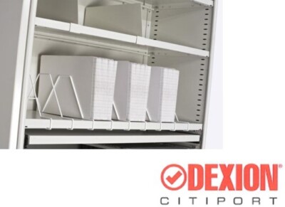 Dexion Wraparound filing wire racks for compactus / metal shelving - 11 ...