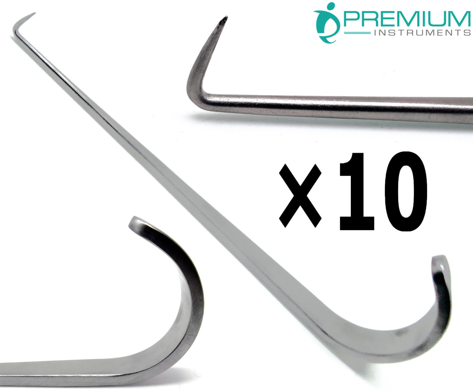 Jackson Trachea Tenculum Hook 6" Surgical Medical ENT Instruments Set of 10 | eBay