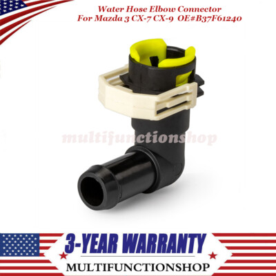 Water Hose Elbow Connector B37F-61-240 For Mazda 3 CX-7 CX-9 2007-2013 ...