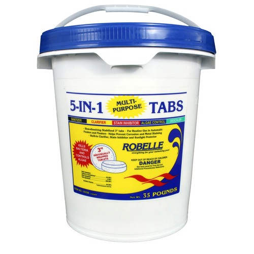 Robelle 5-in-1 Tabs - 35 Lbs 34261014407| eBay