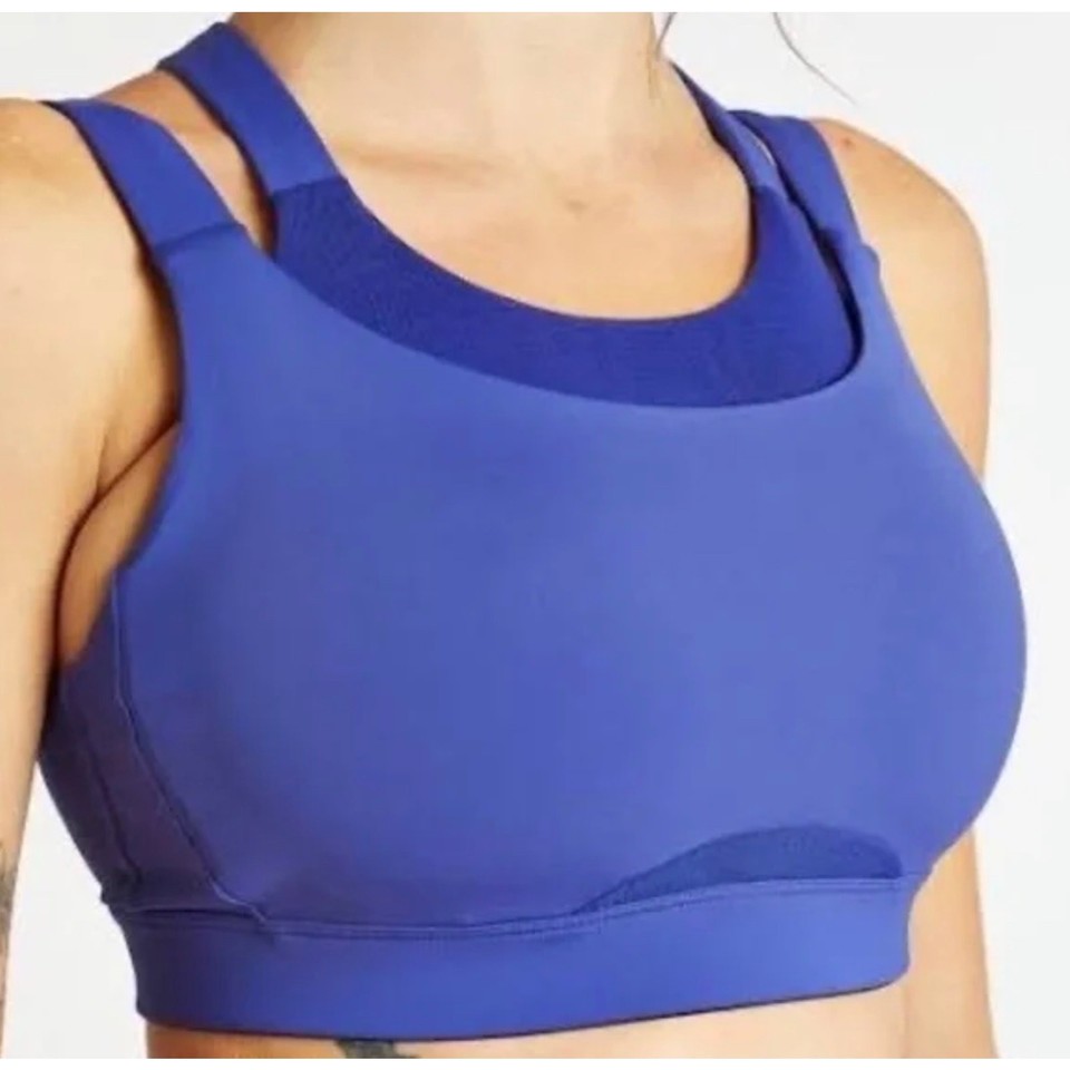 NWT Oiselle Sister’s Sports Bra - High Impact Lapis Blue Athletic ...