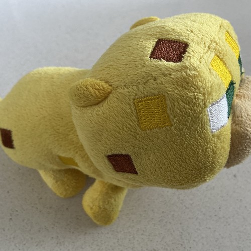 Official Minecraft Mojang 2014 Ocelot yellow cat figure Plush Soft Toy ...