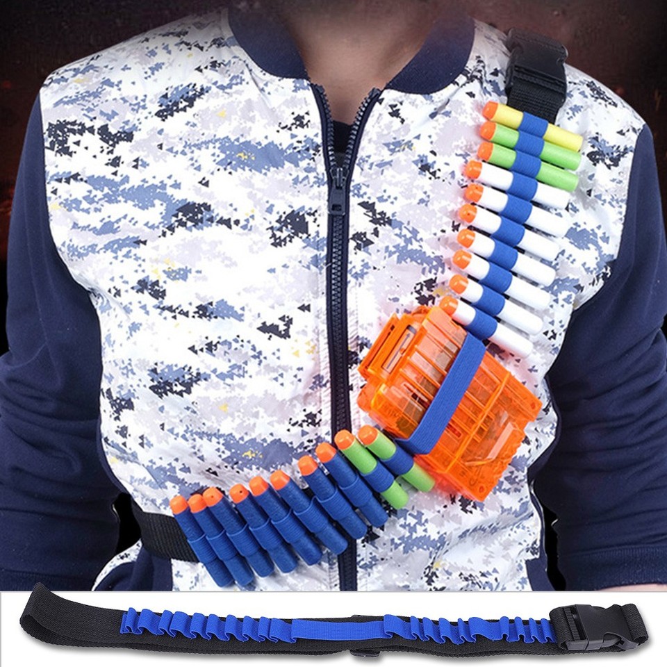 EVA Soft Bullet Shoulder Strap Belt For Toy Gun Game Accessory SG | eBay UK