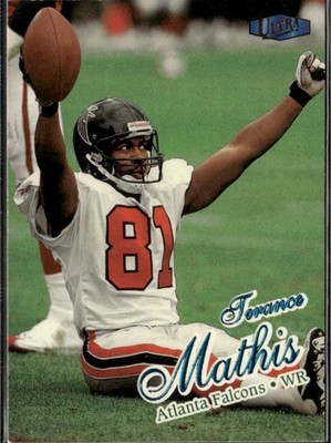 1998 Ultra Terance Mathis #15 Atlanta Falcons NFL Trading Card | eBay