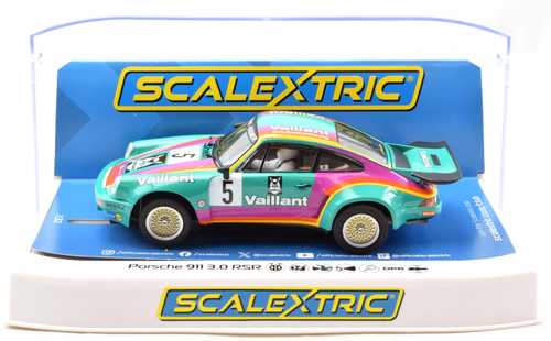 Scalextric "Vaillant" Porsche 911 Carrera RSR 3.0 DPR Lights 1/32 Slot ...