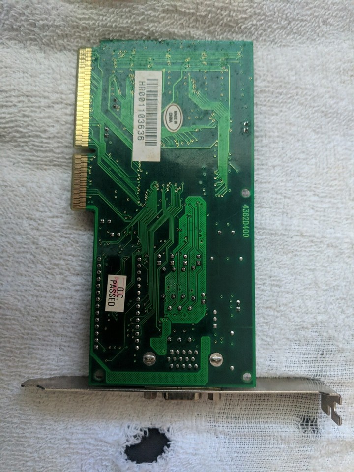 Vtg Generic Graphific Video Card AGP HIS S3 Trio3D/2X CE-40 | eBay