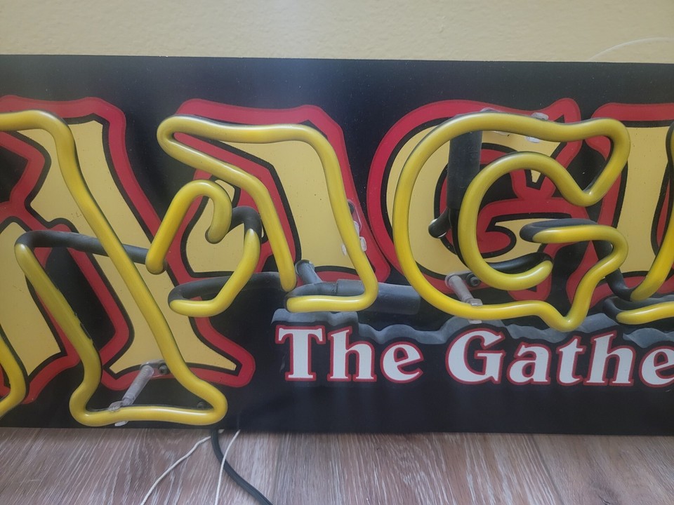Original MTG Storefront Neon Display Sign | eBay