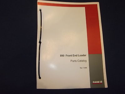CASE 890 FRONT END LOADER PARTS BOOK MANUAL | eBay