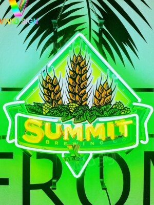 Summit Brewing 17"x17" Neon Light Sign Lamp HD Vivid With Dimmer VSY | eBay