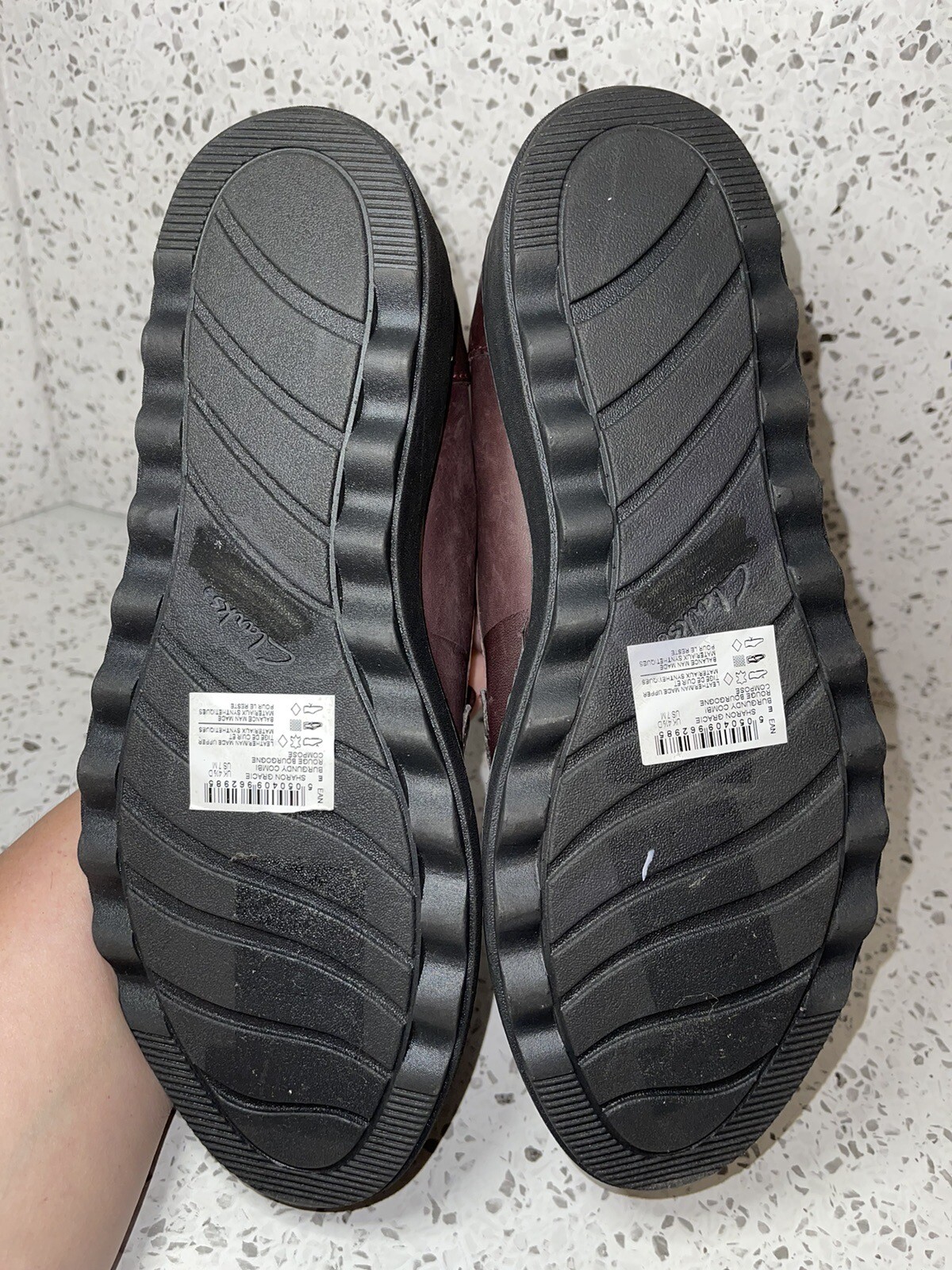 Clarks Sharon Gracie Cranberry Shoe Loafer Women's Size 7M Ultimate ...