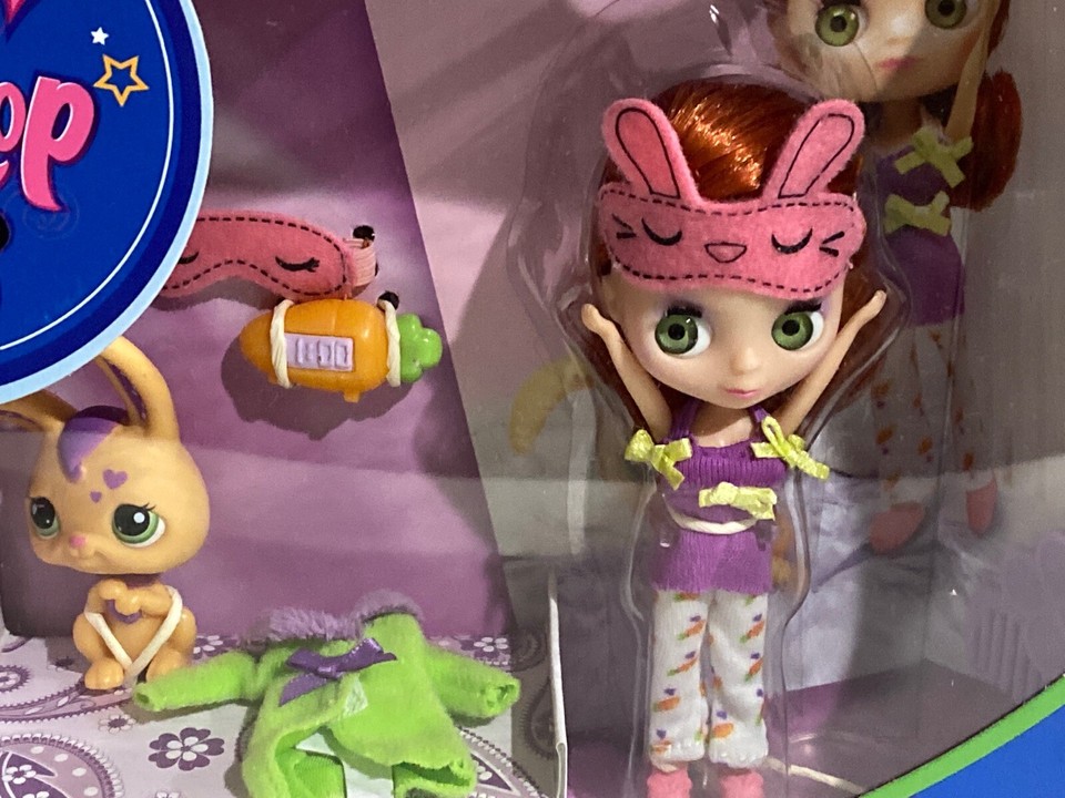 Littlest Pet Shop 2169 B28 Blythe Prettiest Pajamas Rabbit NIB LPS | eBay