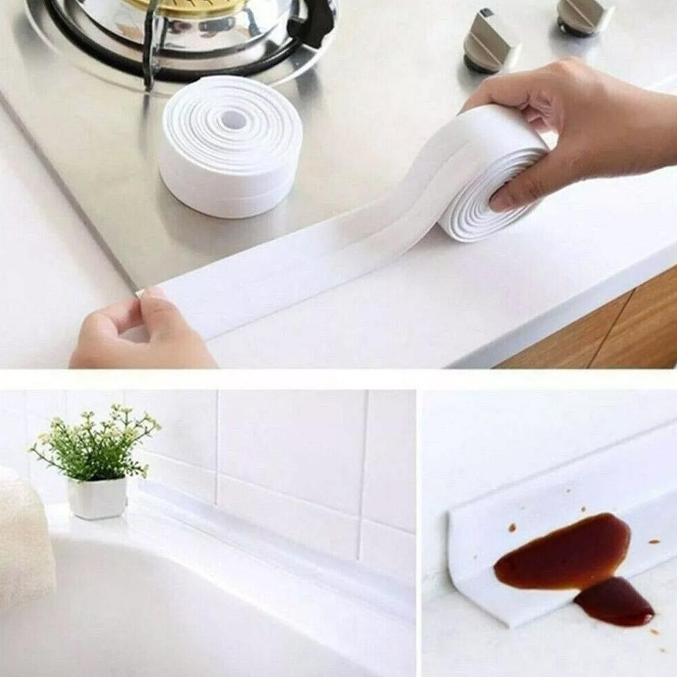 Waterproof strips For kitchen and bathroom joints sealing H0S0 stickers ...