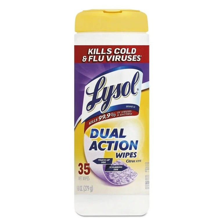 EPA Reg. No.: Lysol Wipes Citrus 3 Pk 25 Count | eBay
