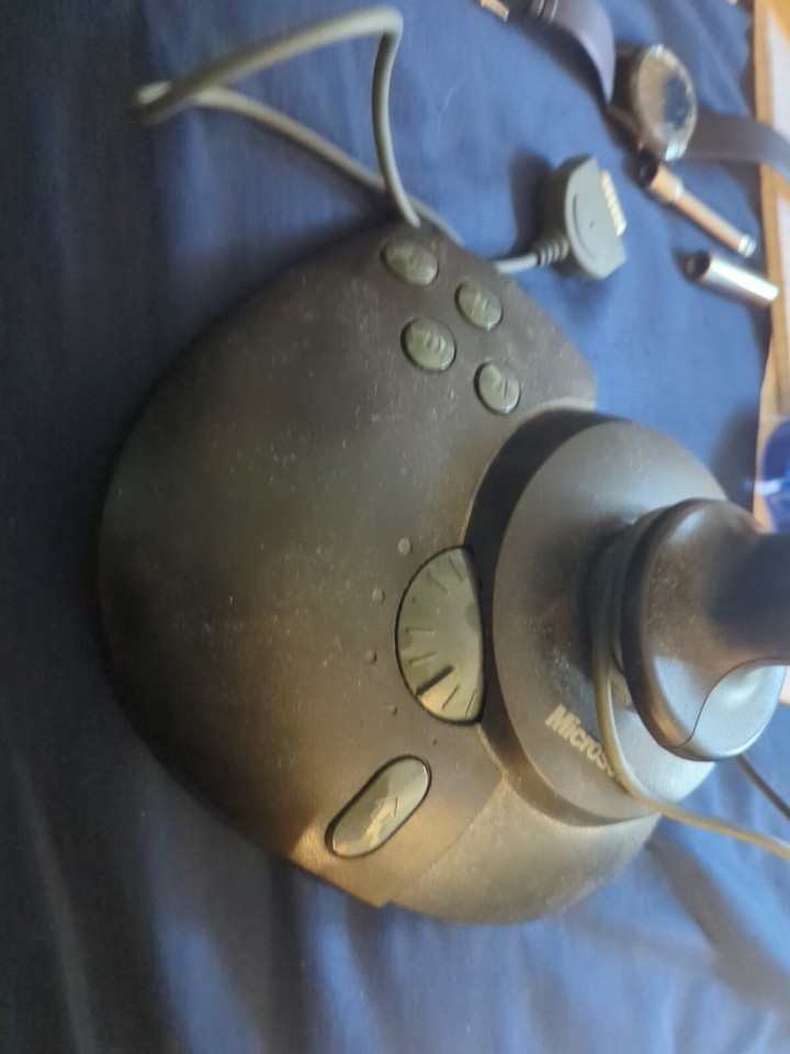 Microsoft SideWinder Precision Pro Game Controller Joystick - Dusty ...