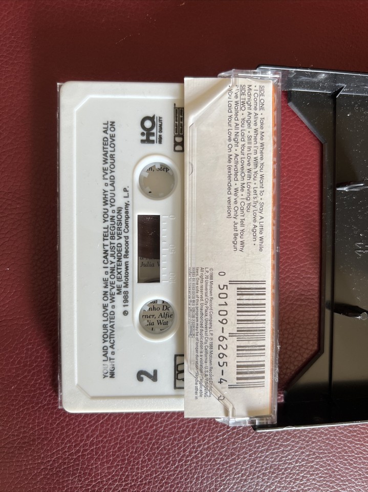 Gerald Alston Cassette Tape 1988 Motown/ (Manhattans Lead Singer) VG+ ...