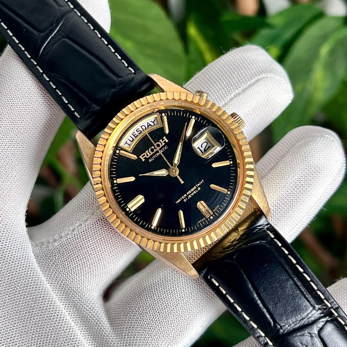 Ricoh Watches Logo VINTAGE RICOH AUTOMATIC MEN WATCH | EBay