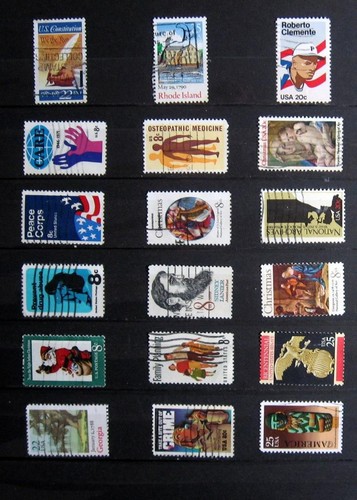 US All Different Stamp Collection Including A Classic Mint Stamp US ...