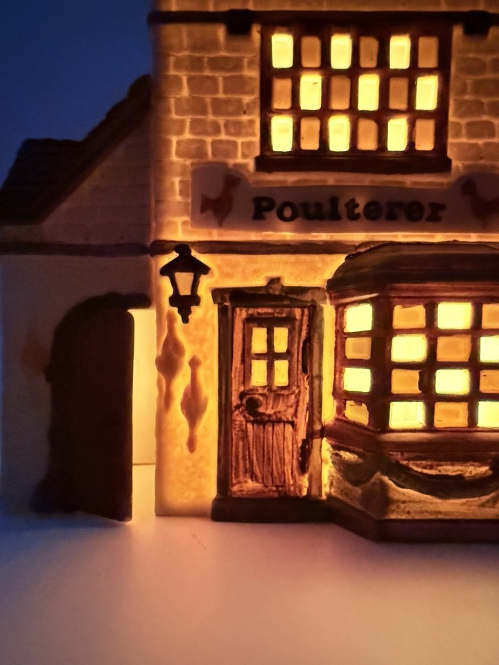 Dept. 56 Dickens' Heritage Village "Poulterer" Retired | eBay