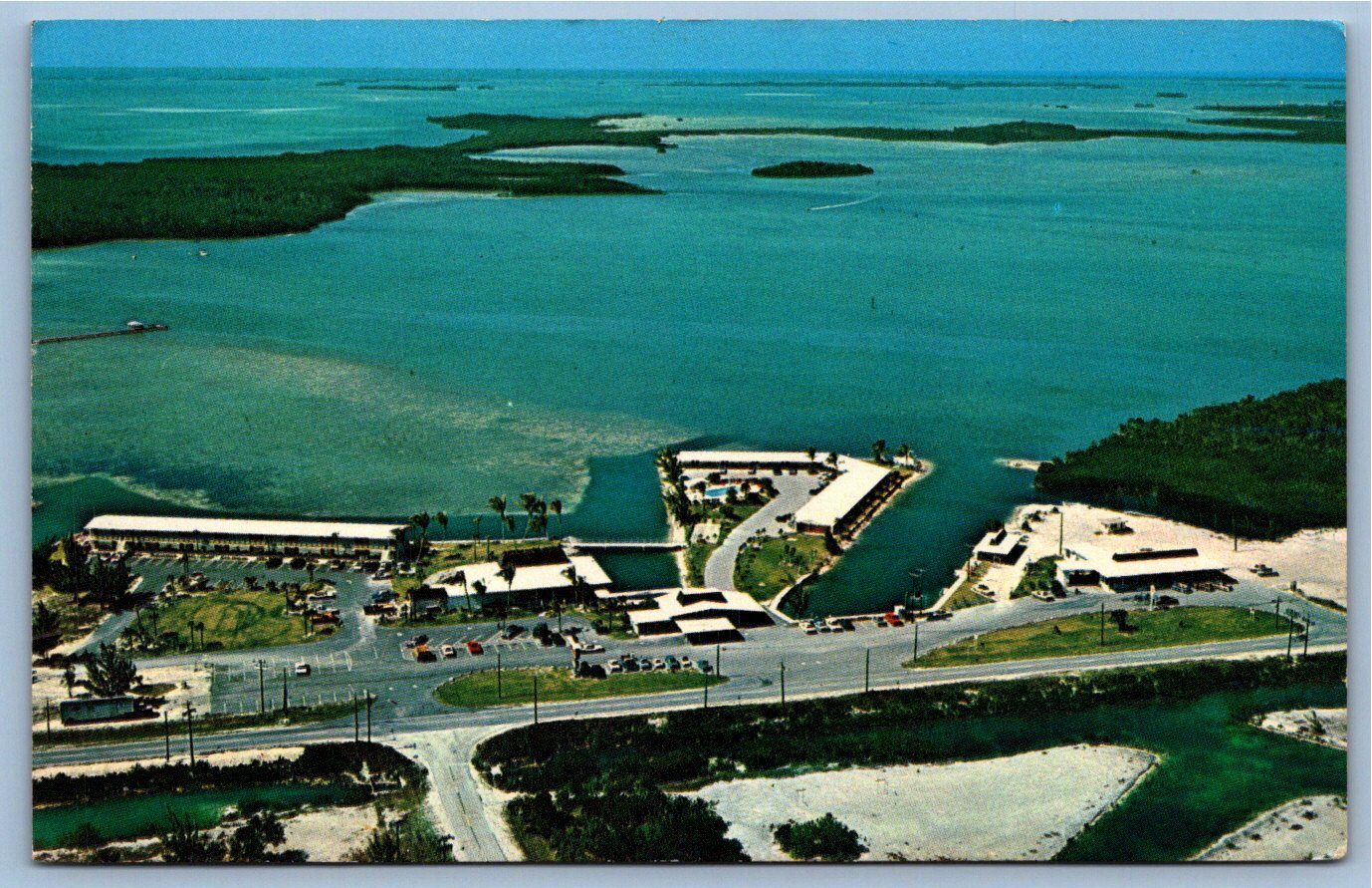 Aerial Postcard~ Sugar Loaf Lodge~ Sugar Loaf Key, Florida | eBay