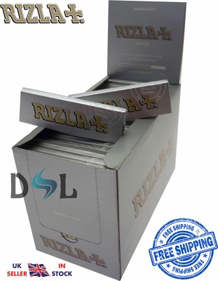 Rizla Silver Standard STD Regular Reg Rolling Papers Smoking Super ...