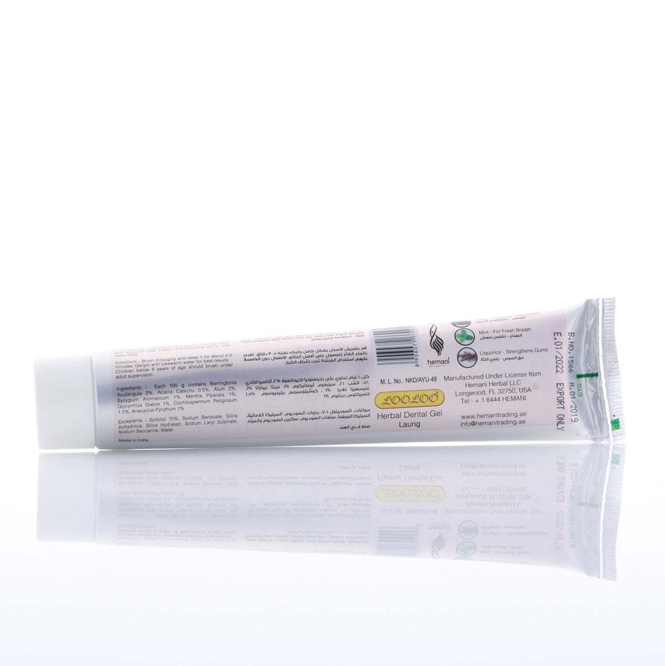 Clove Toothpaste with Mint I liquorice & Clove 100g | eBay