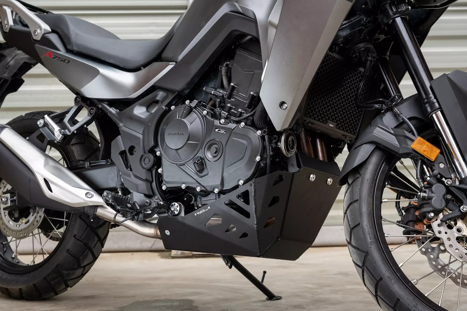 HONDA TRANSALP XL 750 V - 4mm ALLOY ALU ENGINE BASH GUARD PLATE ...