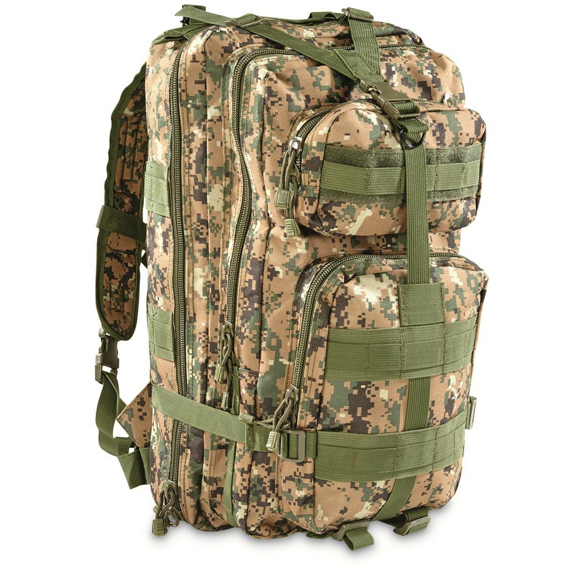 3-Day Assault Pack - Digital Woodland Rucksack - NEW | eBay