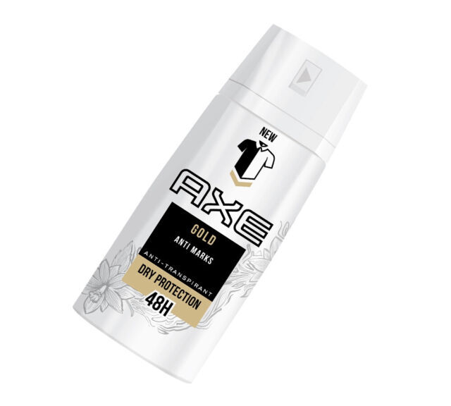 Axe Gold Anti Marks Anti-Traces Anti-Transparent Dry Protection Body ...