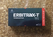 Erbitrax Terbinafine Tablets 250mg Fungal Disease 28 Tablets for sale ...