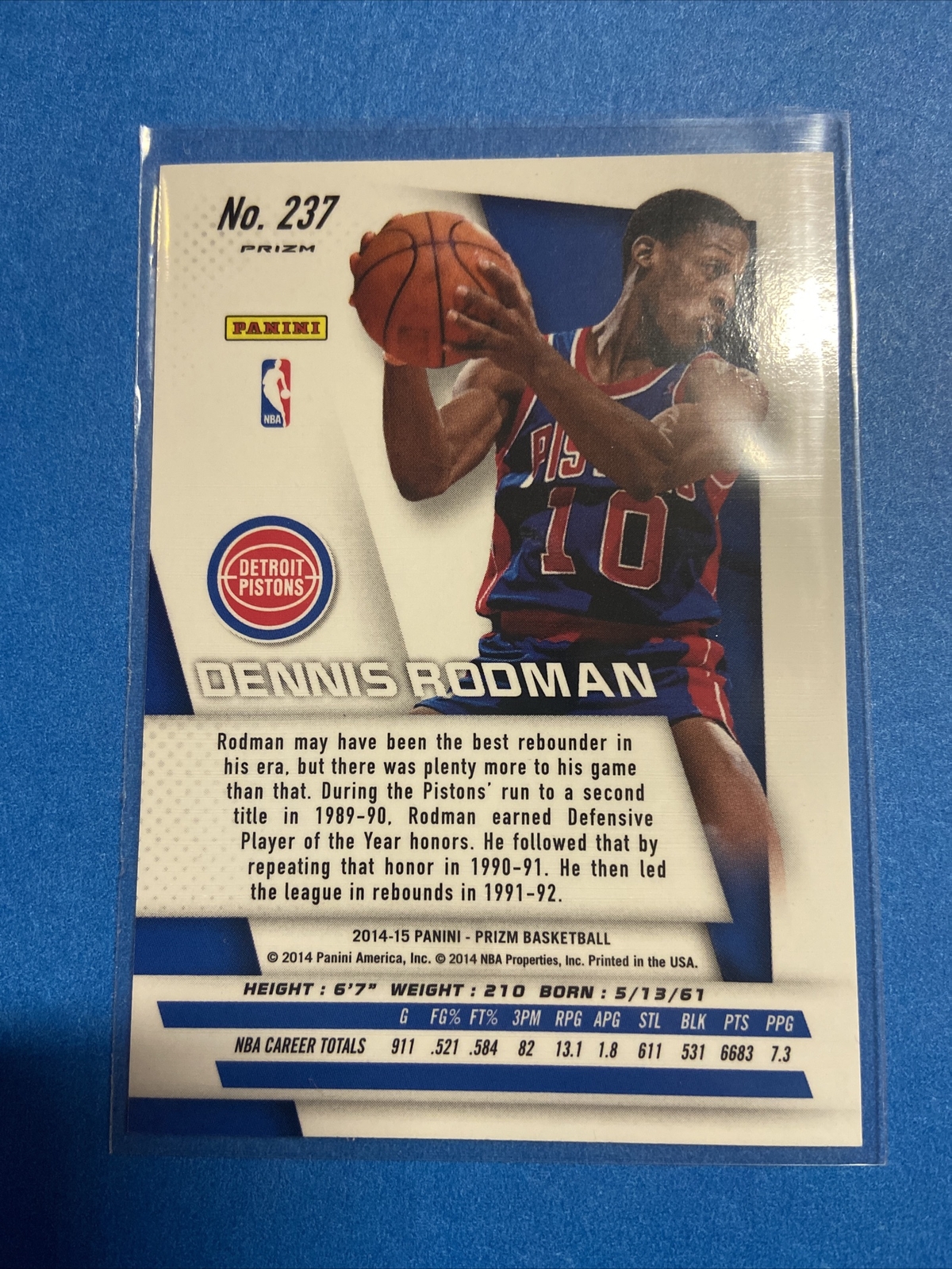 DENNIS RODMAN 2014-15 PRIZM GREEN | eBay