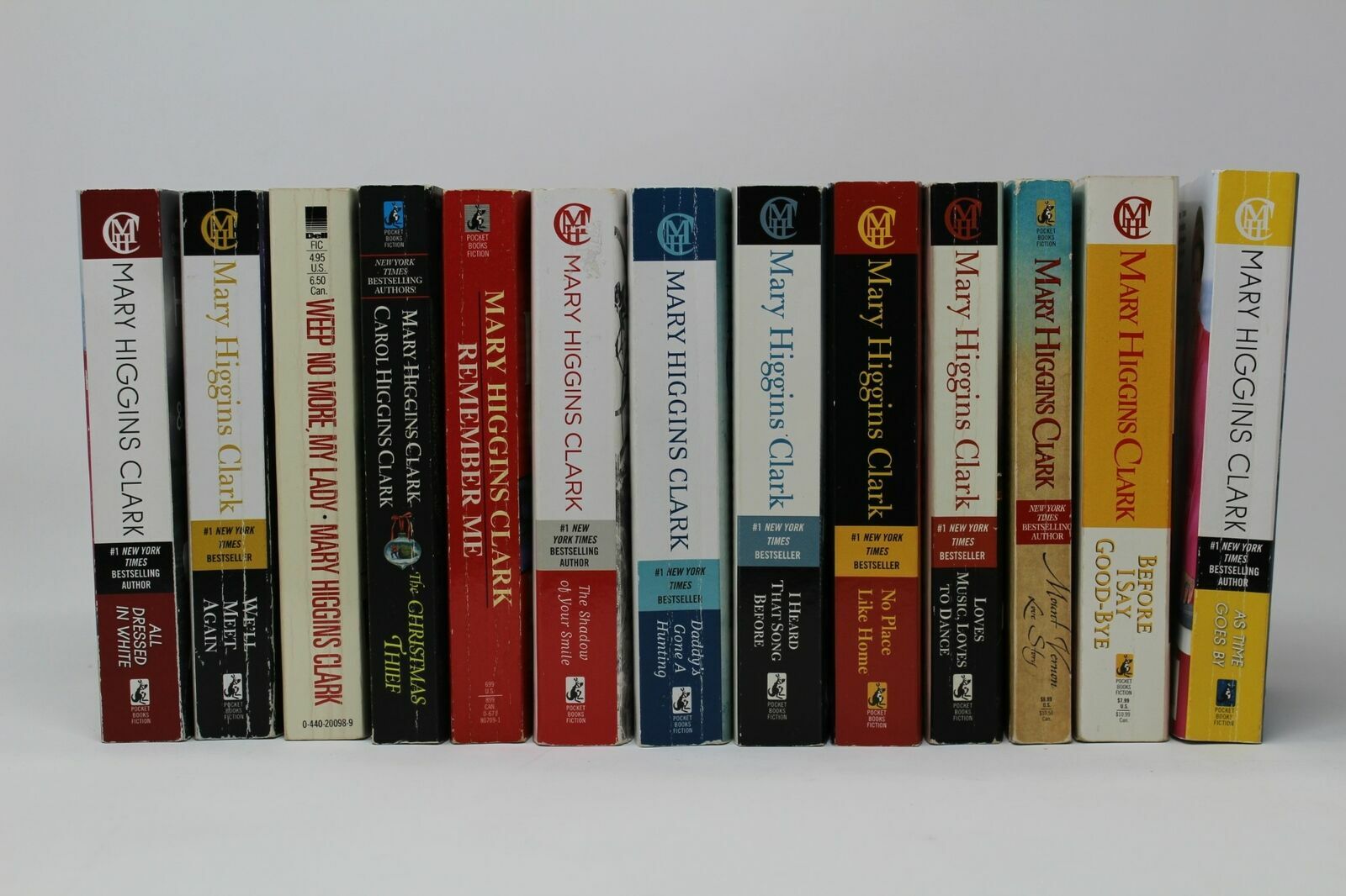 Lot of 10 Mary Higgins Clark Suspense Mass Market Paperback Books MIX ...