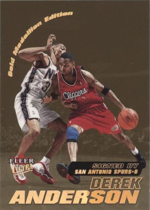 2000-01 Fleer Ultra - Derek Anderson #122G Gold Medallion for sale ...