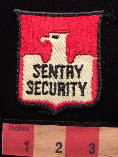 Vtg Collector Patch ~ SENTRY Security Officer C64K | eBay