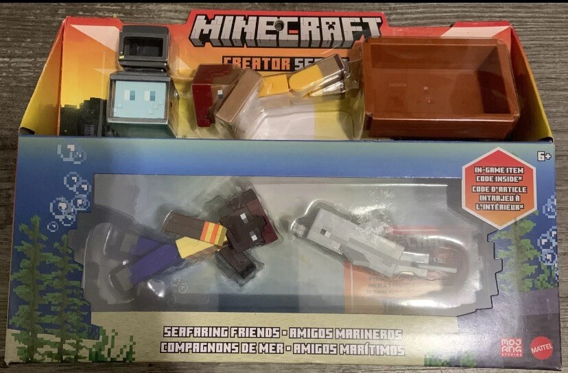 MINECRAFT SEAFARING FRIENDS COLLECTIBLE BUILDING TOY | eBay