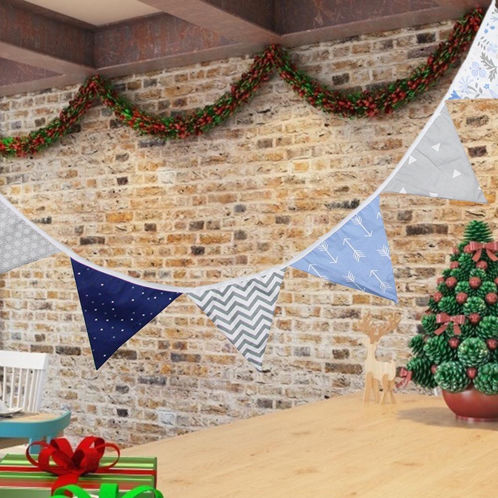 3.2m Bunching Flags Reusable Camping String Flag Decor Flags for Summer ...