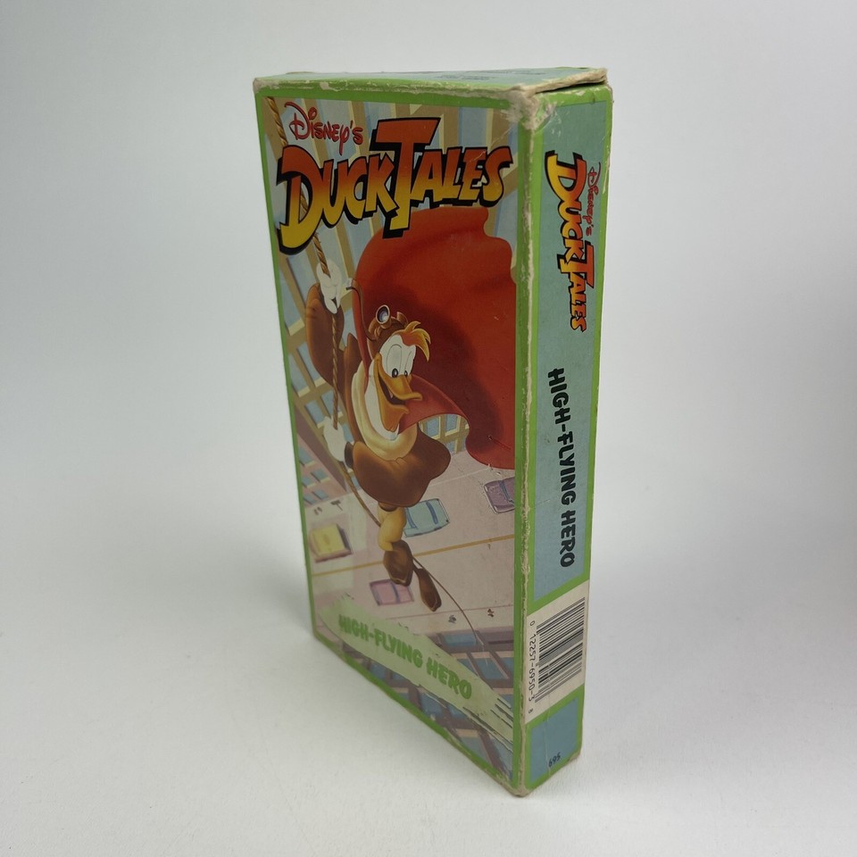 Disney Duck Tales VHS Tape High Flying Hero Launchpad McQuack Vintage ...