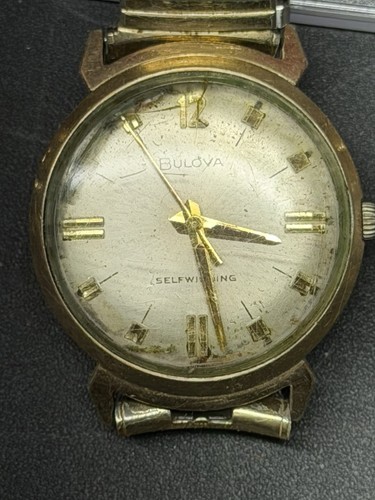 Vintage M4 Bulova Self Winding Watch For Parts Or Repair | eBay